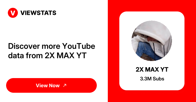 2X MAX YT - Viewstats