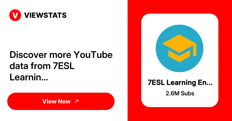 7ESL Learning English - Viewstats