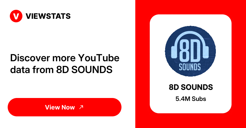 8D SOUNDS - Viewstats