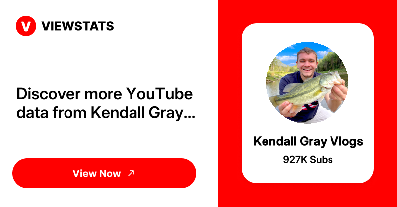 Kendall Gray Vlogs - Viewstats