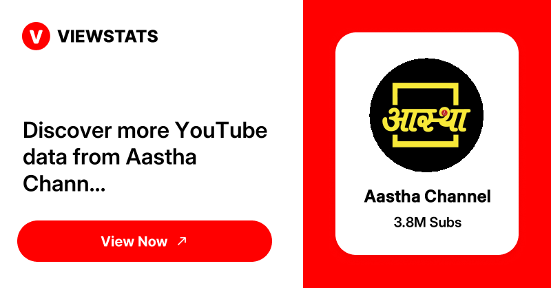 Aastha Channel - Viewstats