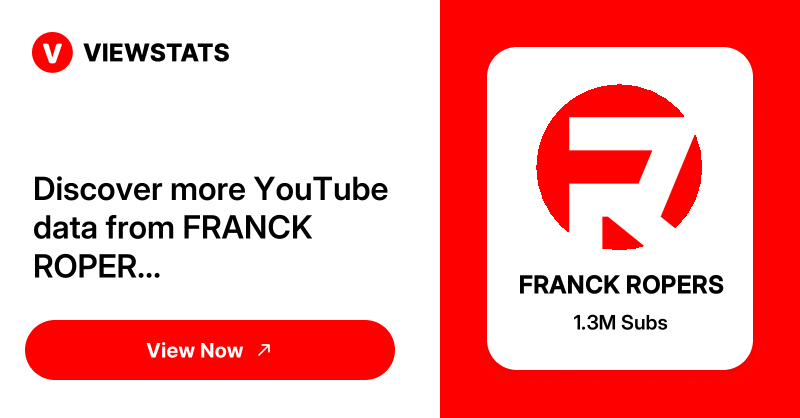 FRANCK ROPERS - Viewstats