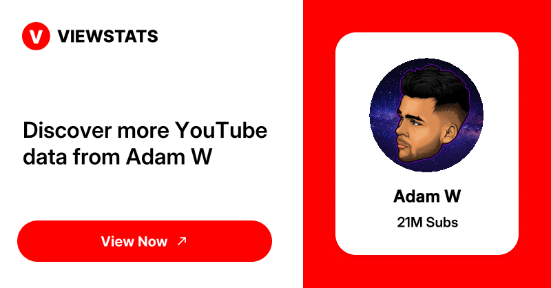 Adam W - Viewstats