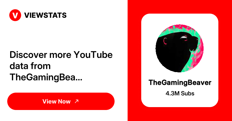 TheGamingBeaver - Viewstats