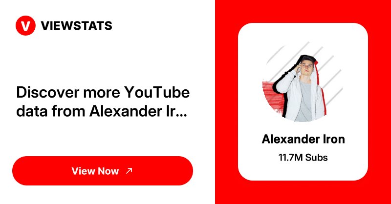 Alexander Iron - Viewstats