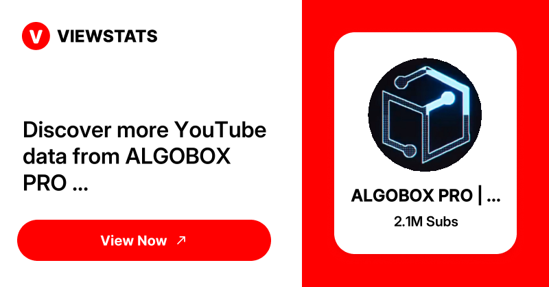 ALGOBOX Official | Algorithmic Trading - Viewstats