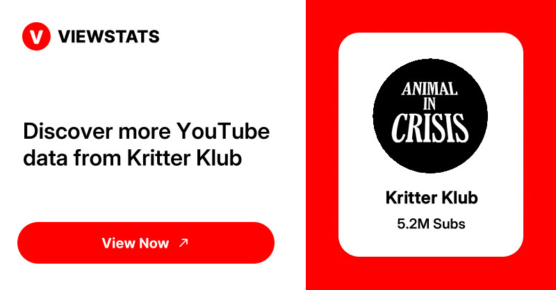 Kritter Klub - Viewstats