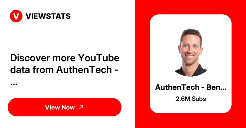 AuthenTech - Ben Schmanke - Viewstats