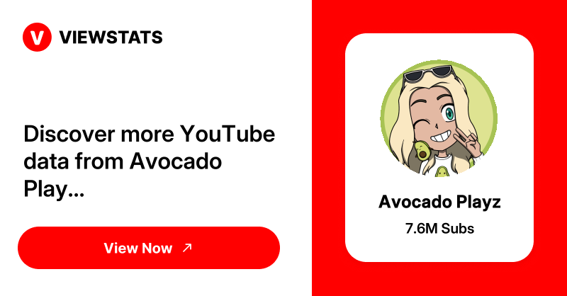 Avocado Playz - Viewstats