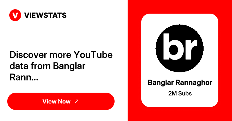 Banglar Rannaghor - Viewstats
