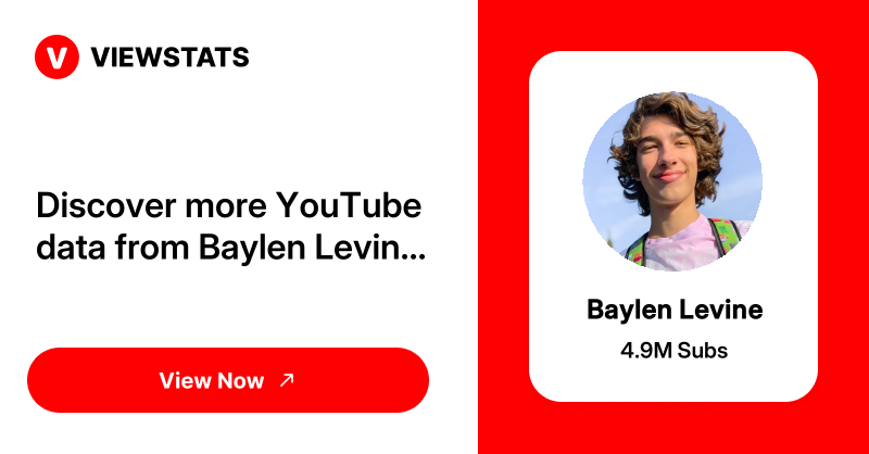 Baylen Levine - Viewstats