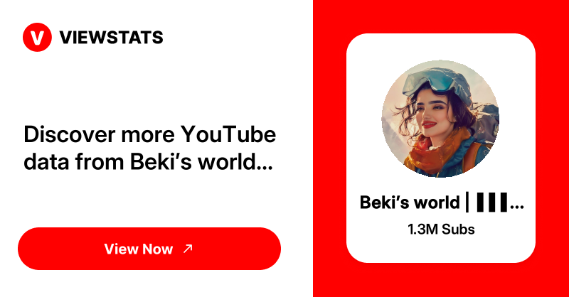 Beki’s world | عالم بيكي - Viewstats