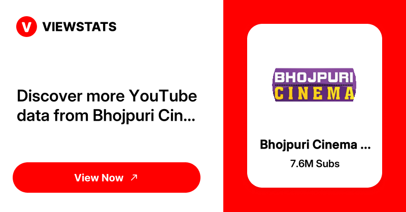 Bhojpuri Cinema TV Channel - Viewstats