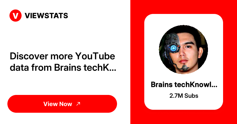 Brains techKnowlogy - Viewstats