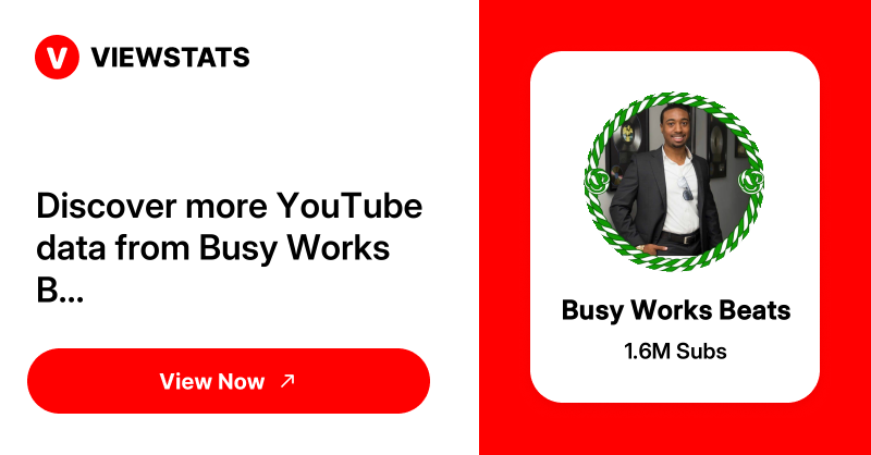 Busy Works Beats - Viewstats