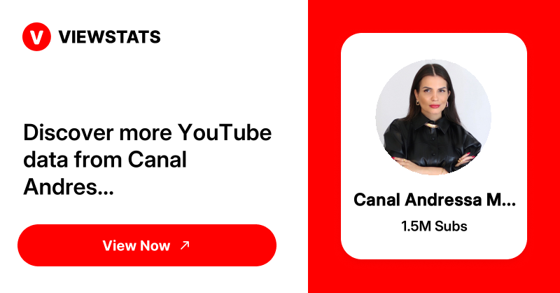 Canal Andressa Martins - Viewstats
