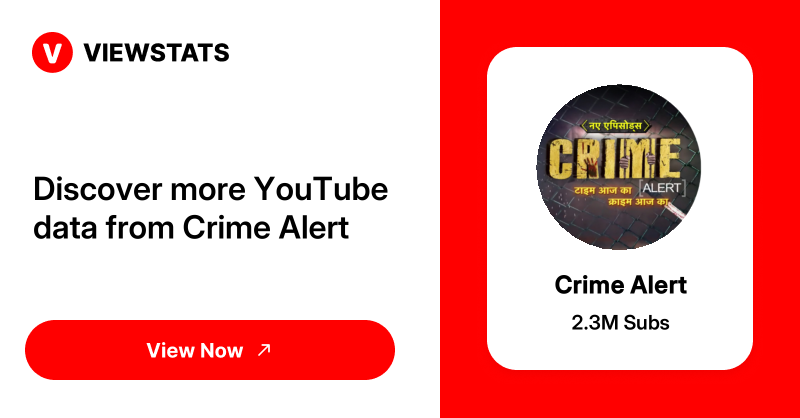 Crime Alert - Viewstats