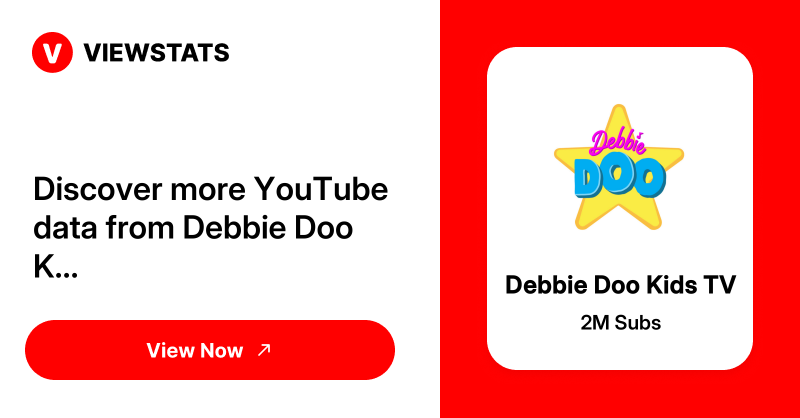 Debbie Doo Kids TV - Viewstats