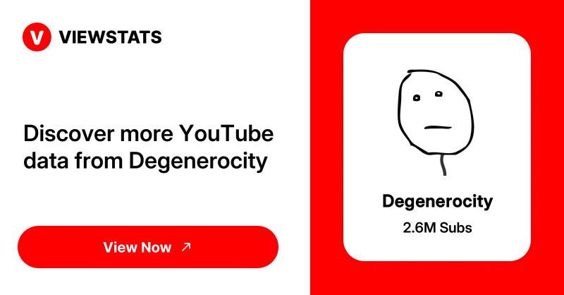 Degenerocity - Viewstats