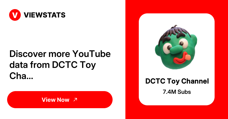DCTC Toy Channel - Viewstats