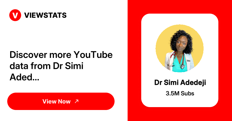 Dr Simi Adedeji - Viewstats
