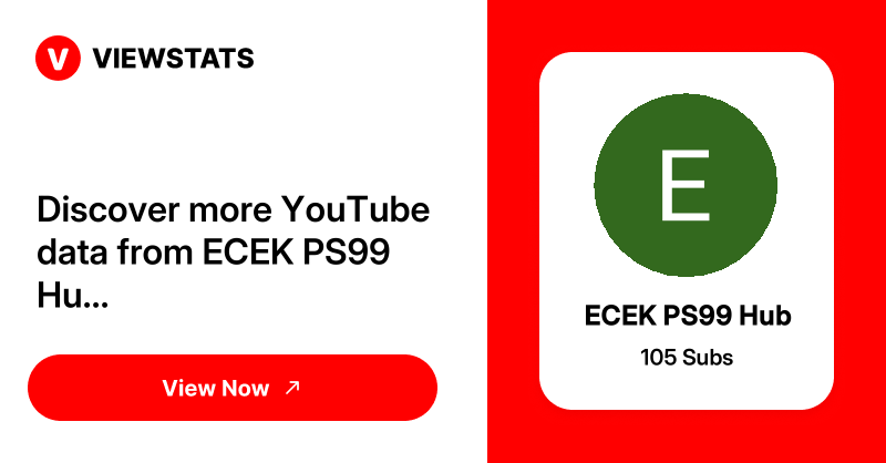 ECEK PS99 Hub - Viewstats