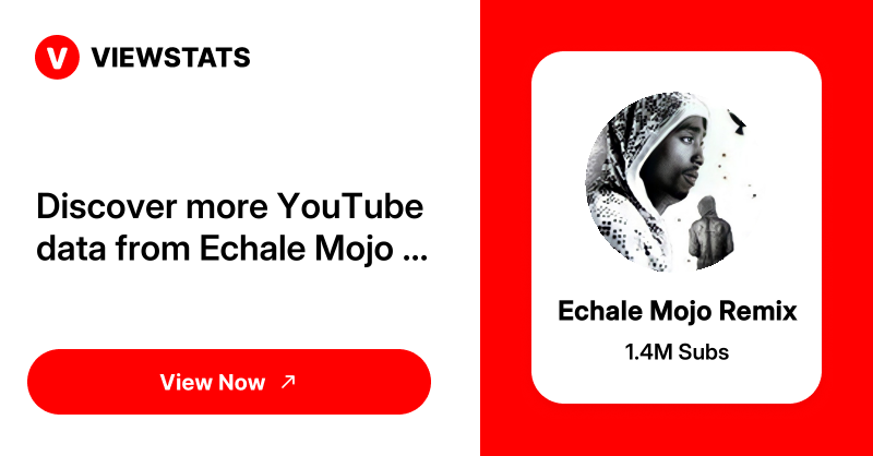 Echale Mojo Remix - Viewstats