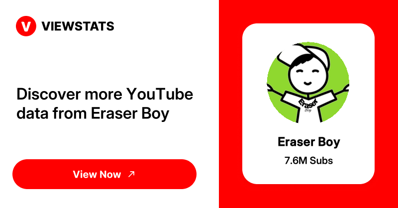 Eraser Boy - Viewstats