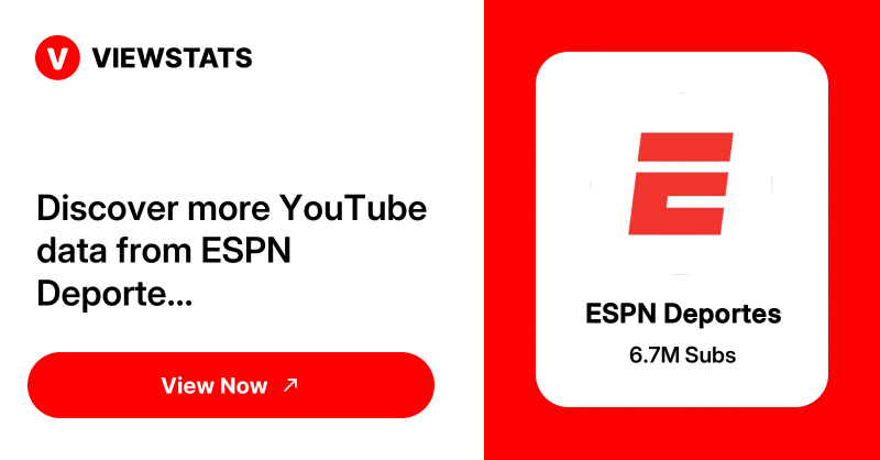 ESPN Deportes - Viewstats