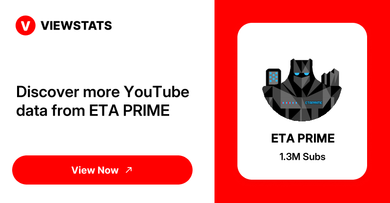 ETA PRIME - Viewstats