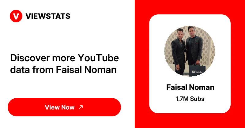 Faisal Noman - Viewstats