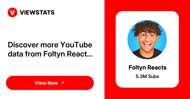 Foltyn Reacts - Viewstats