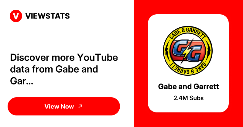 Gabe and Garrett - Viewstats