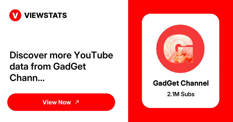 GadGet Channel - Viewstats