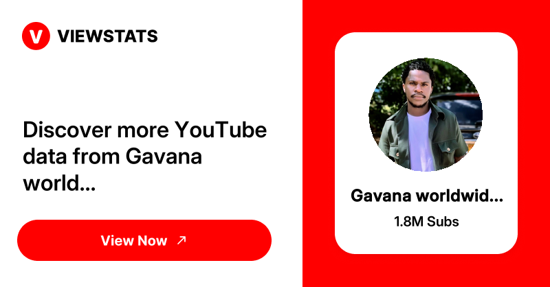 Gavana worldwide 💫 - Viewstats