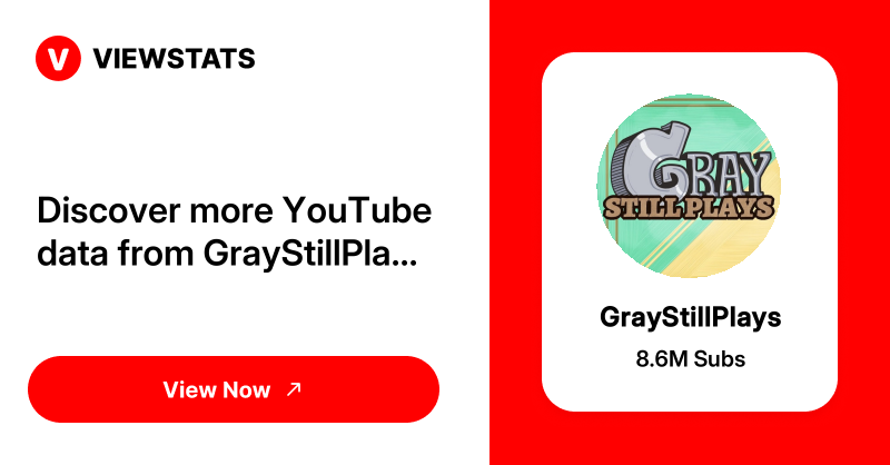 GrayStillPlays - Viewstats