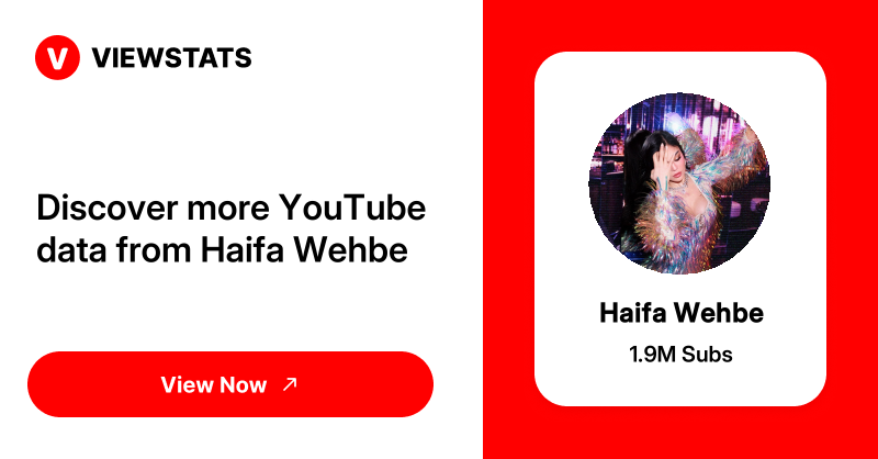 Haifa Wehbe - Viewstats