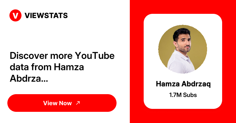 Hamza Abdrzaq - Viewstats