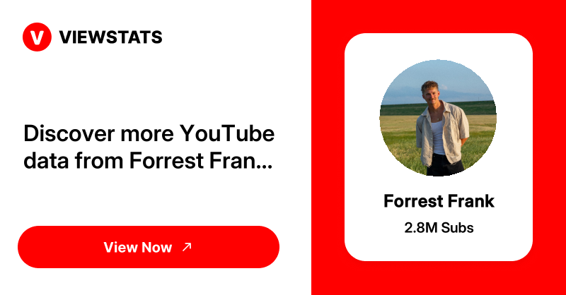 Forrest Frank - Viewstats