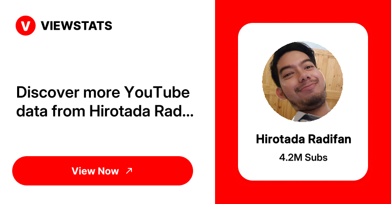 Hirotada Radifan - Viewstats