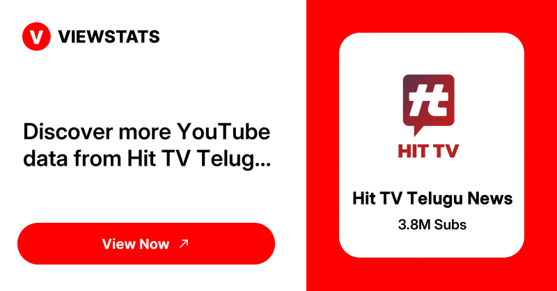Hit TV Telugu News - Viewstats