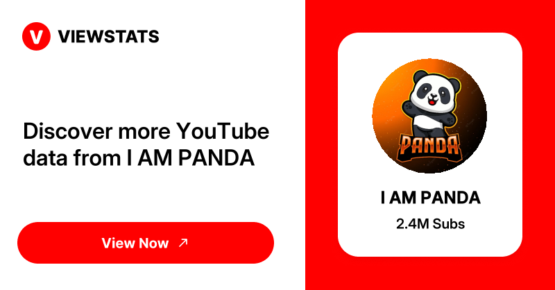 I AM PANDA - Viewstats