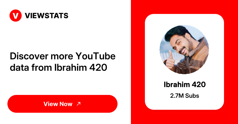 Ibrahim 420 - Viewstats