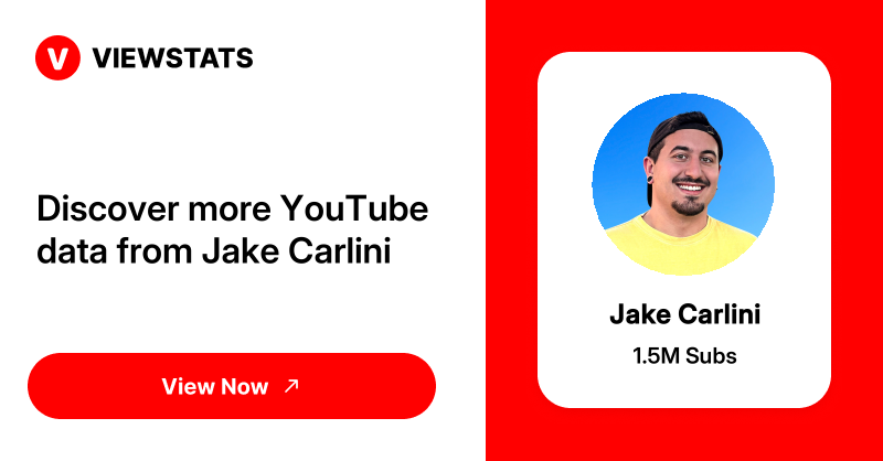 Jake Carlini - Viewstats