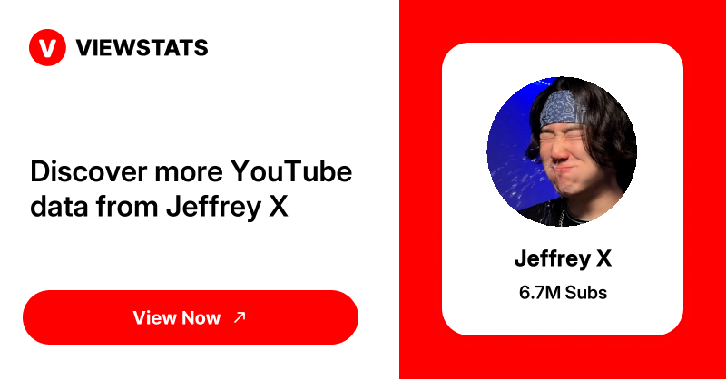 Jeffrey X - Viewstats