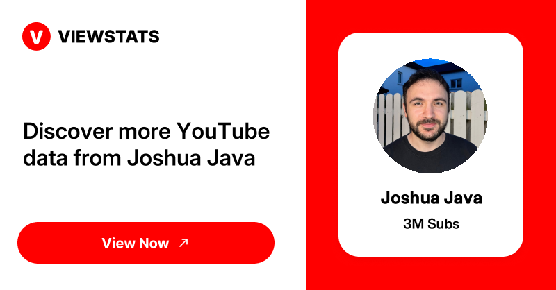 Joshua Java - Viewstats