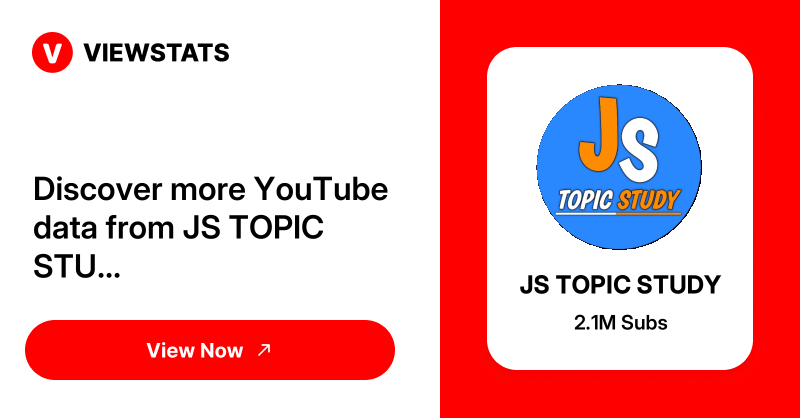 JS TOPIC STUDY - Viewstats