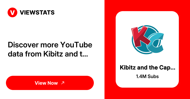Kibitz and the Captain - Viewstats