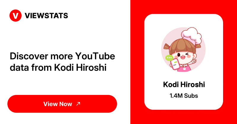 Kodi Hiroshi - Viewstats