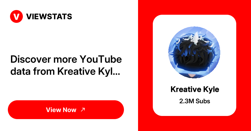 Kreative Kyle - Viewstats
